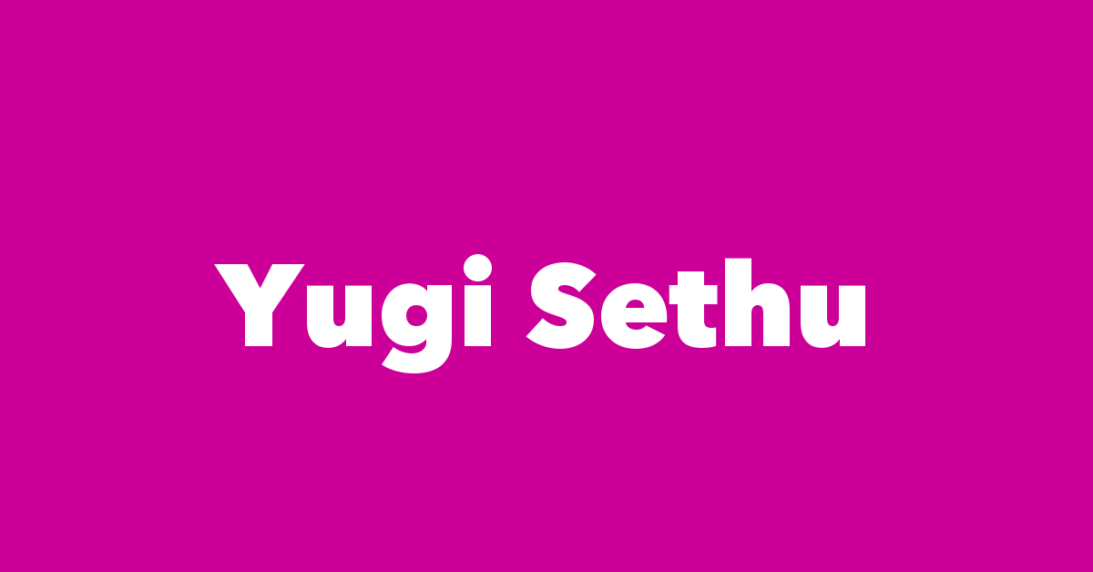 Yugi Sethu - Spouse, Children, Birthday & More