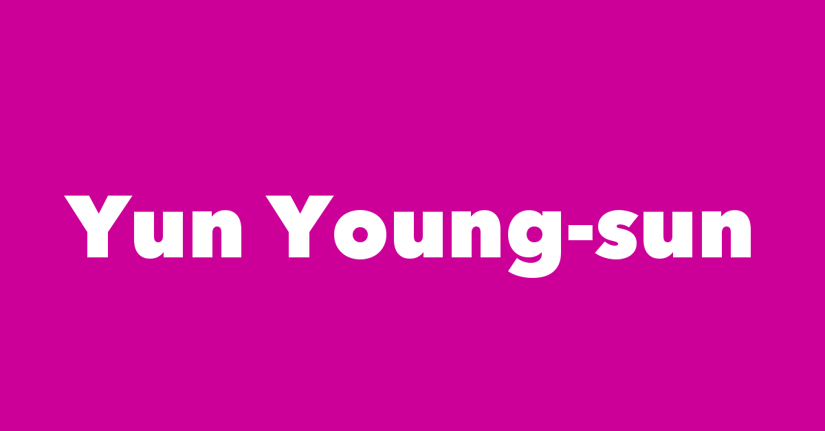 Yun Young-sun - Spouse, Children, Birthday & More