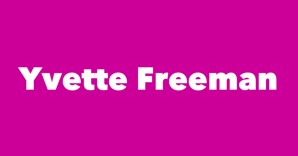 Yvette Freeman - Spouse, Children, Birthday & More
