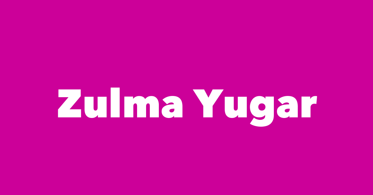 Zulma Yugar - Spouse, Children, Birthday & More